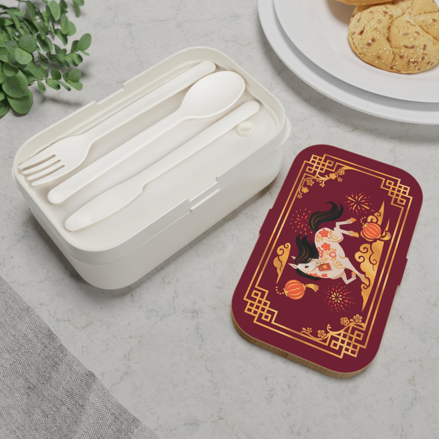 Lunar New Year Bento Lunch Box – Twin Atlas Official Store