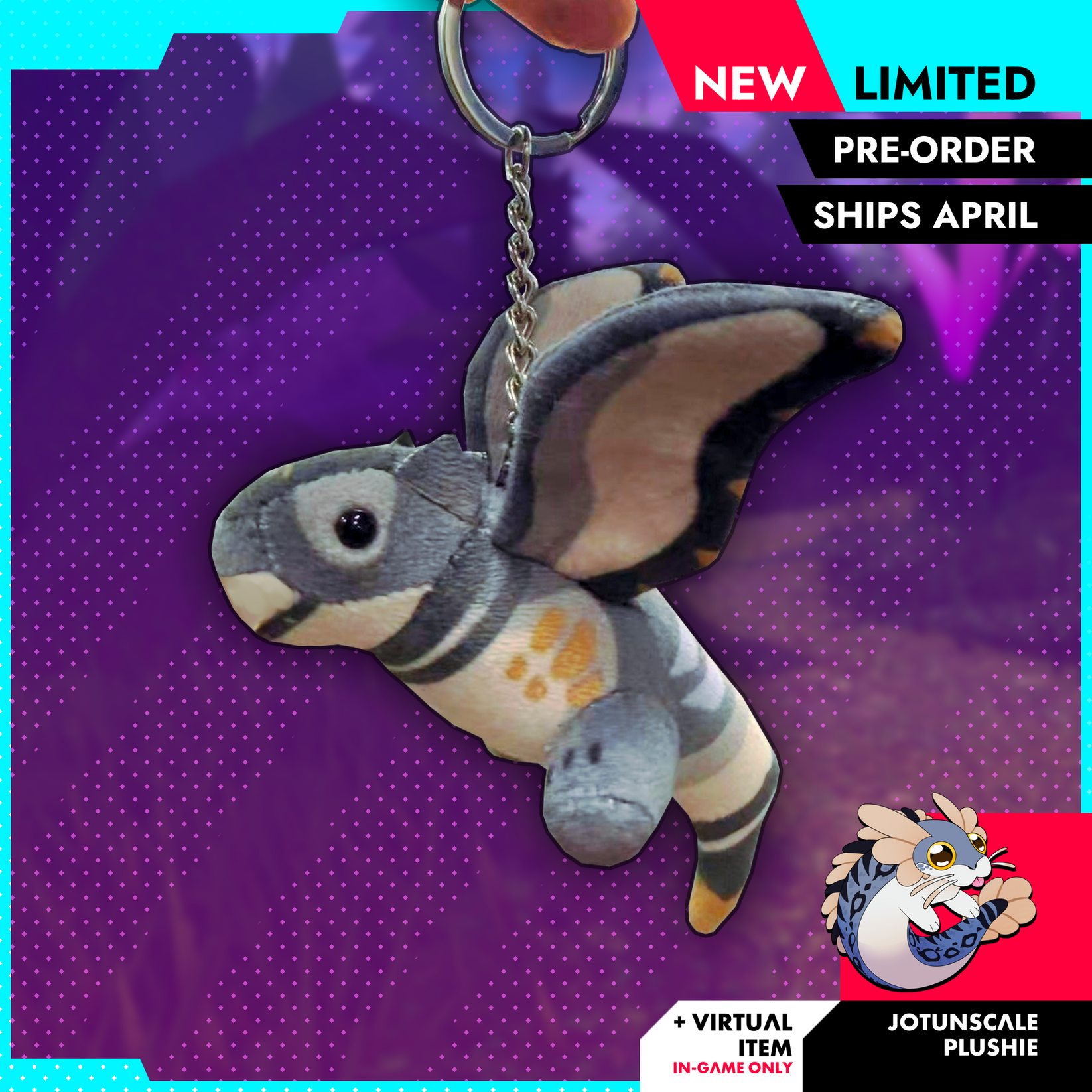 Jotunhel Keychain Plush (Pre-Order) – Twin Atlas Official Store